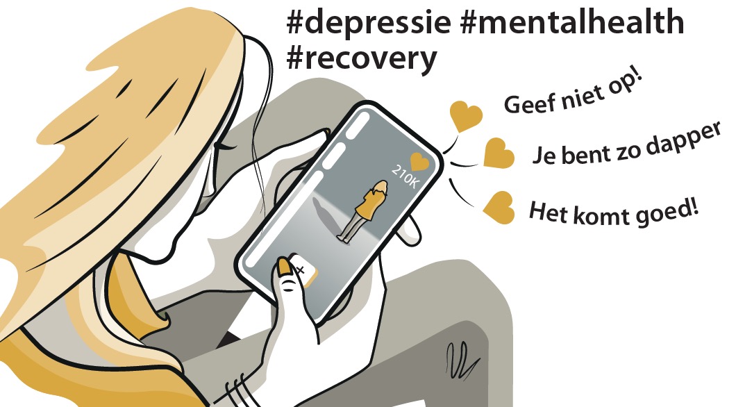 Het gebruik van sociale media bij jongeren die zelfdoding pleegden